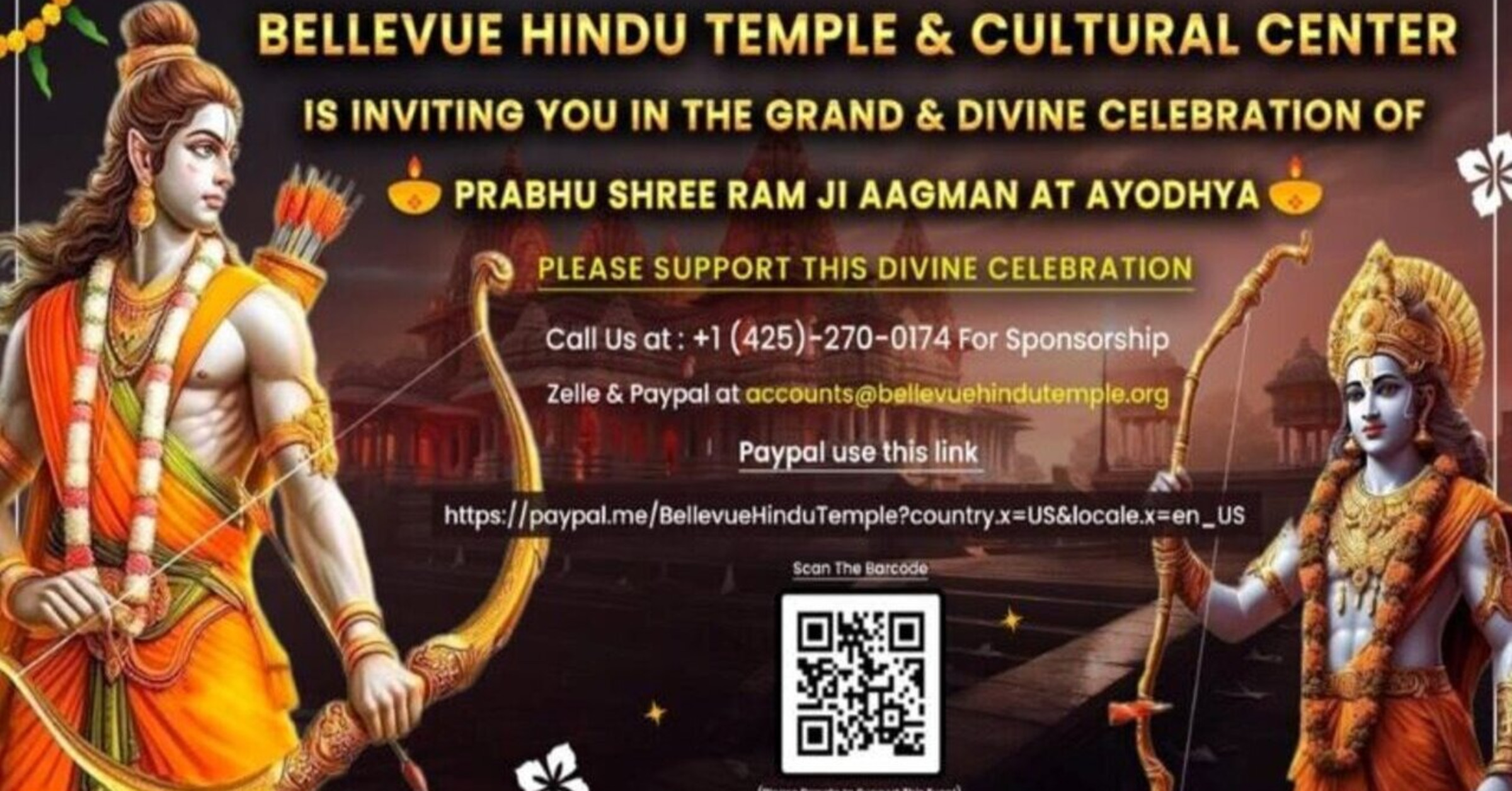 Sri Ram ji Aagman at Ayodhya - Pledge