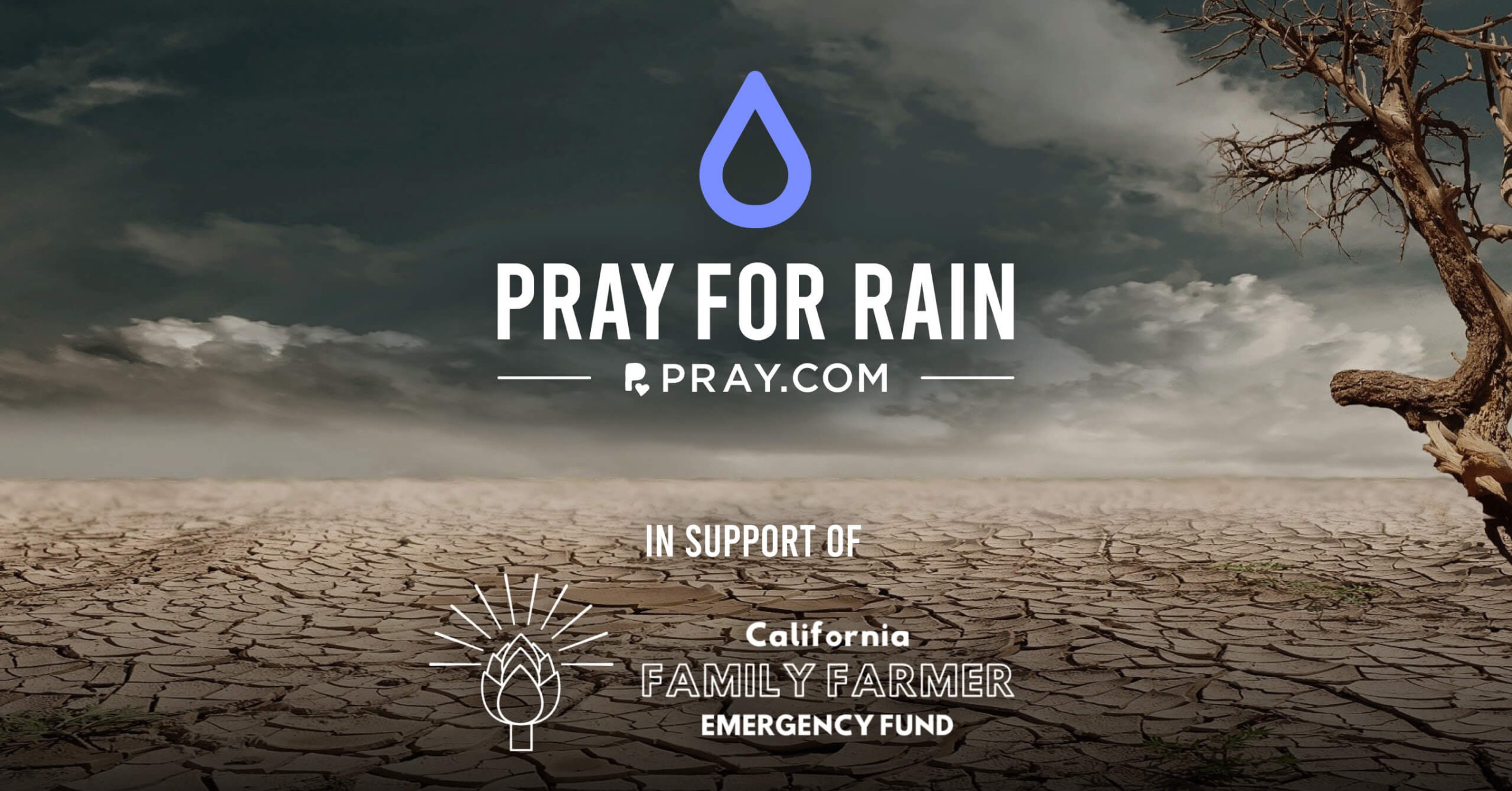 PRAY FOR RAIN - Pledge