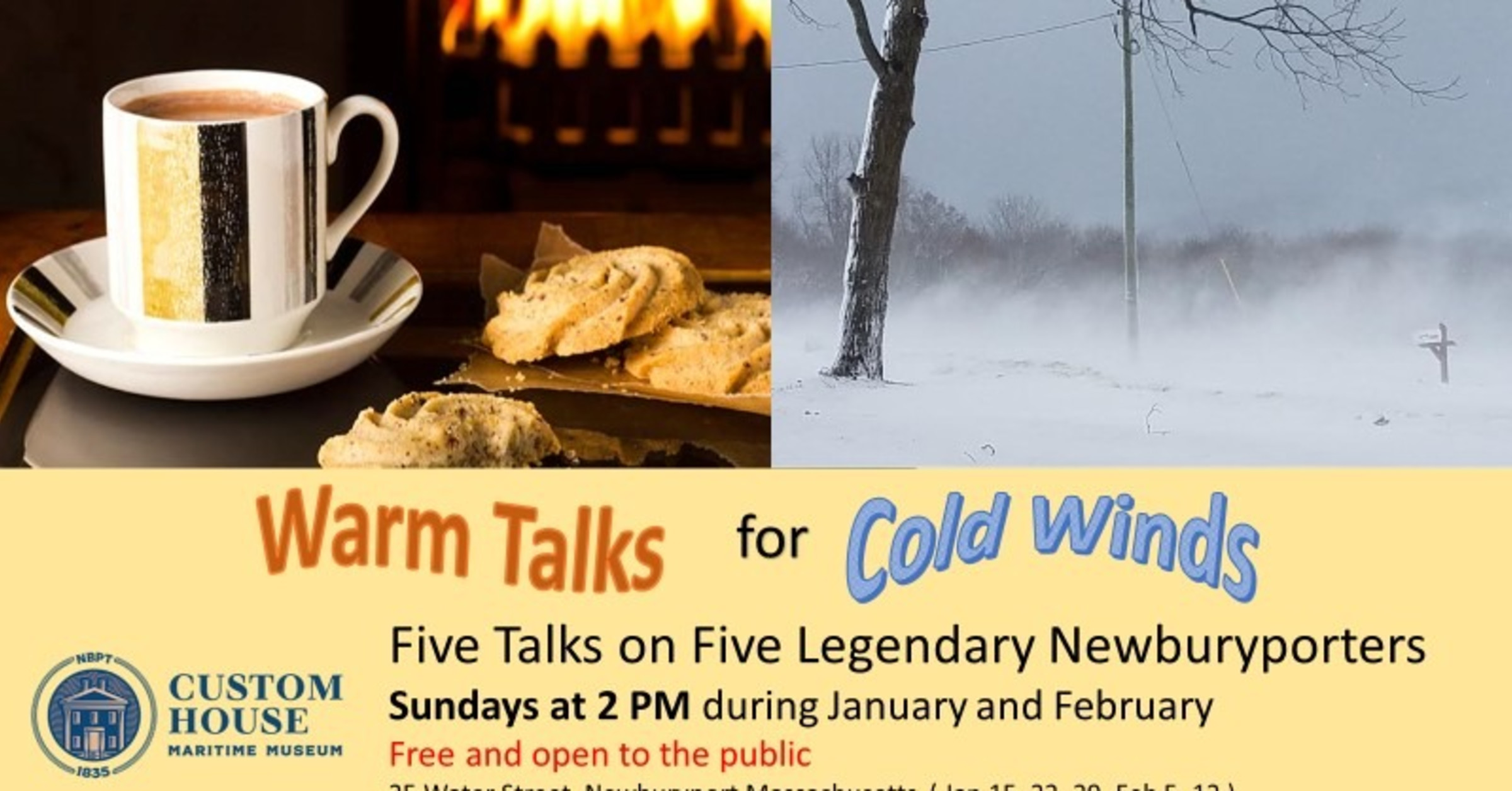 Warm Talks for Cold Winds Lectures - Pledge